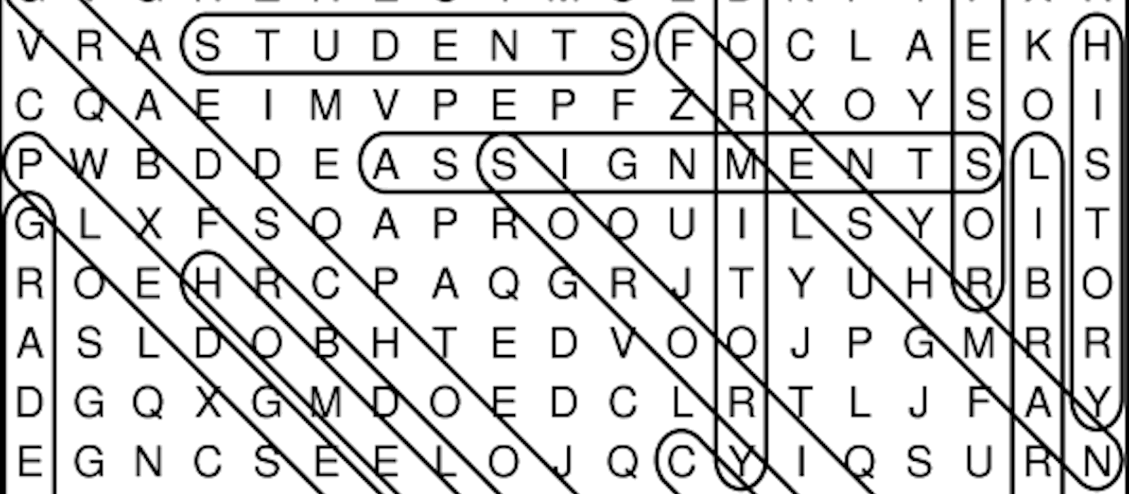 Word Search | Drive Rock Radio